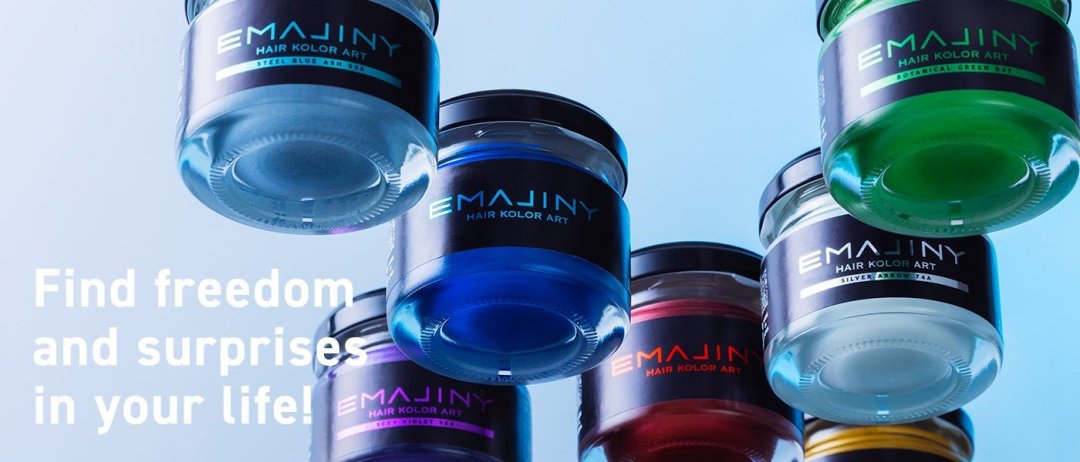 【EMAJINY公式オンラインショップ】ヘアカラーワックス販売 エマジニー